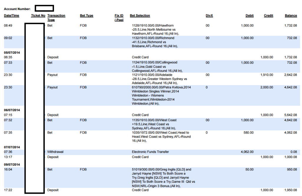 How hard can it be to get your bet history from a bookmaker ...